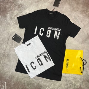 Dsquared2 Dsq2 ICON T Shirt Tee Brand New With Tags - Etsy Ireland