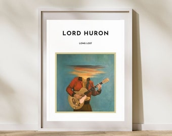 Lord Huron - Long Lost Album Inspired Art Print | Lord Huron Music Art ...