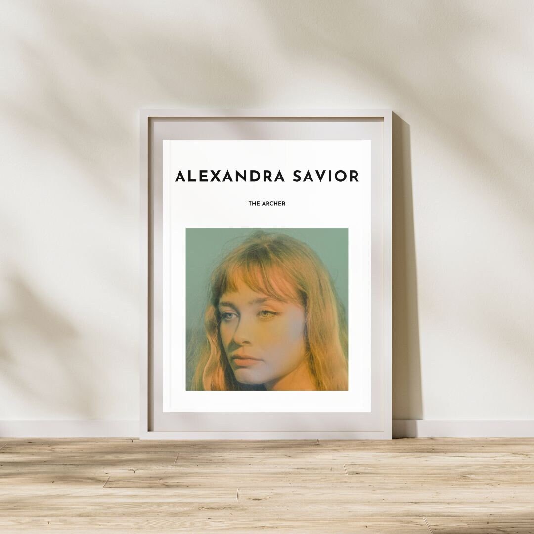 Alexandra Savior - the Archer Album Inspired Digital Art Print ...