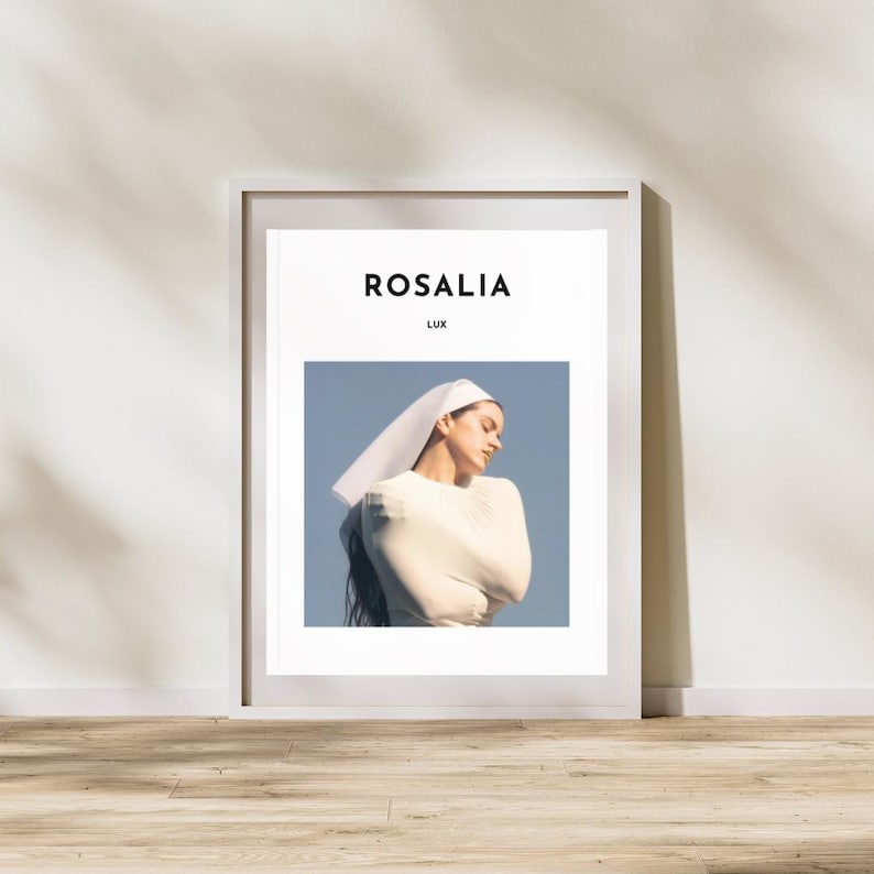 Rosalia - Lux Album Inspired Digital Art Print | Rosalia Printable ...