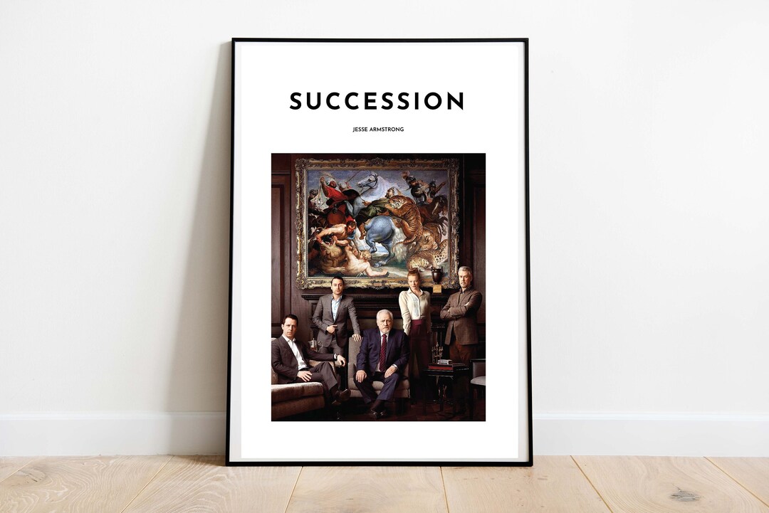 Succession Inspired TV Art Print | Succession Art Poster - Etsy