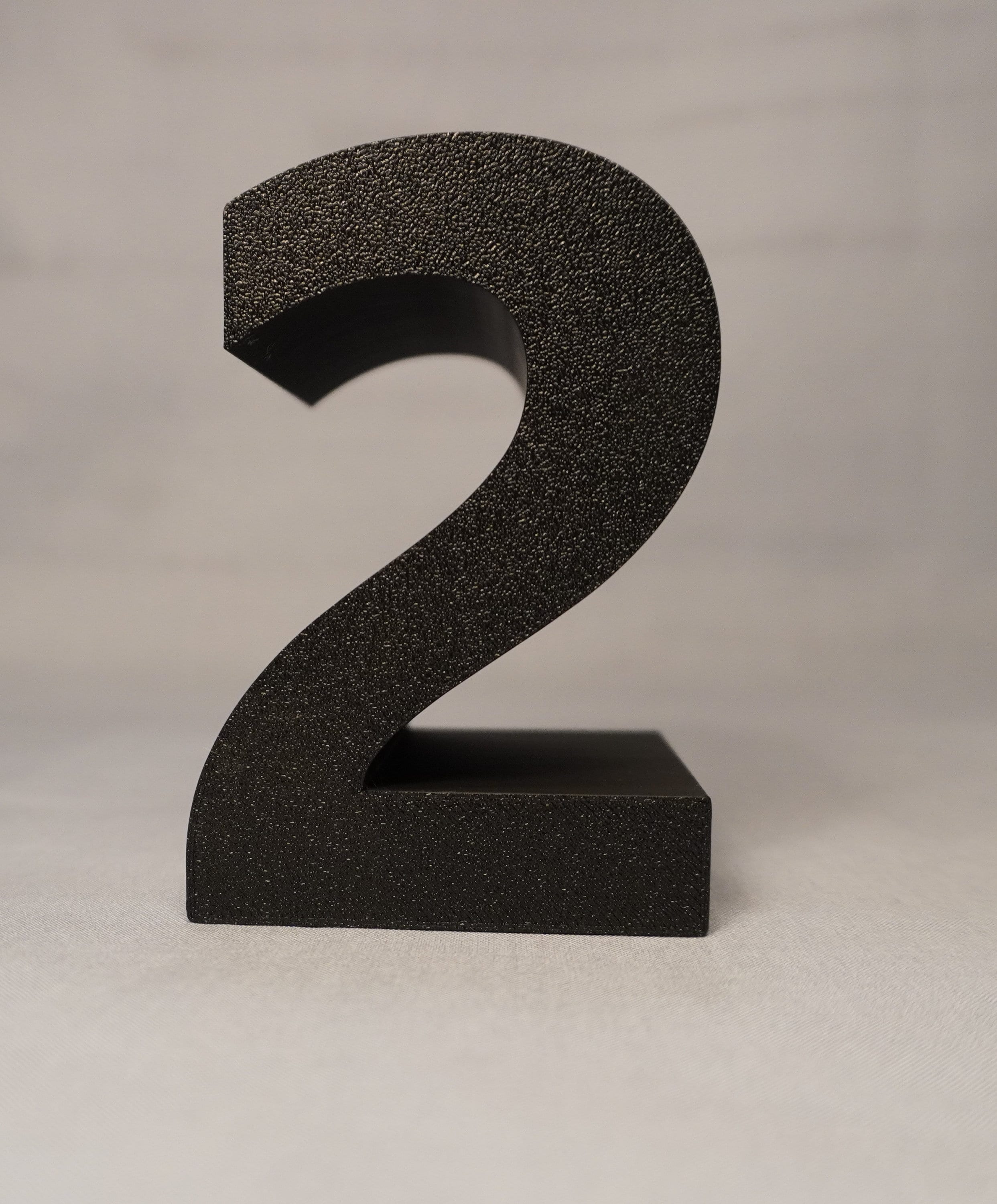 3D Wedding Table Numbers | Unique Wedding Numbers | Marble Table Number ...