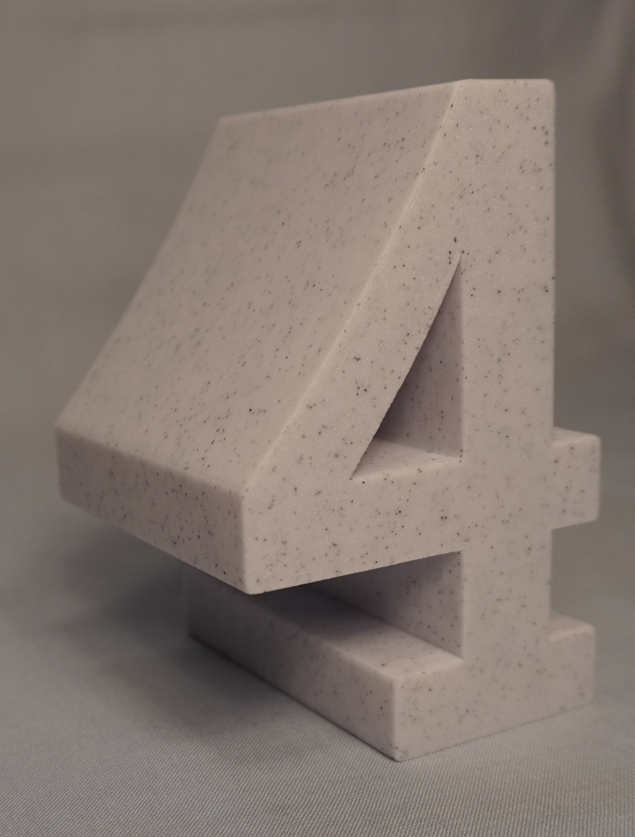 3D Wedding Table Numbers | Unique Wedding Numbers | Marble Table Number ...