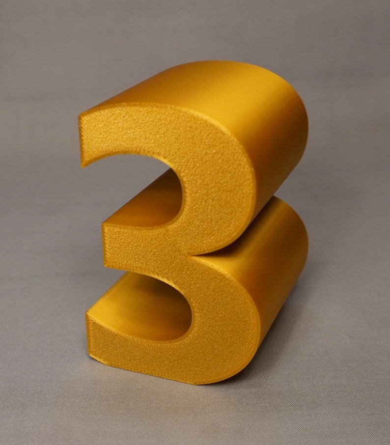 3D Wedding Table Numbers | Unique Wedding Numbers | Marble Table Number ...