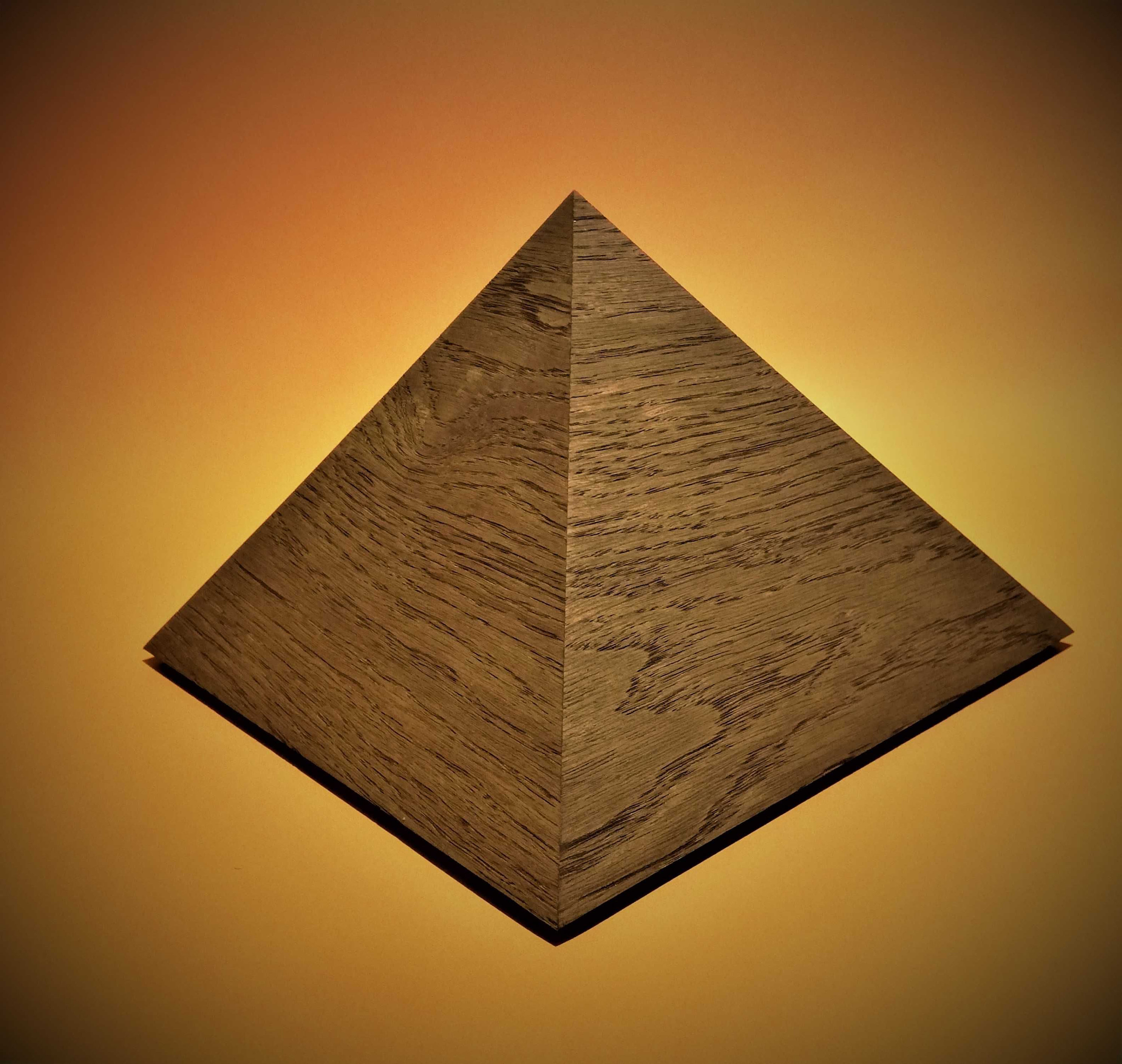 Energy Wooden Pyramid, Spiritually-inspired Home Décor, Handcrafted ...
