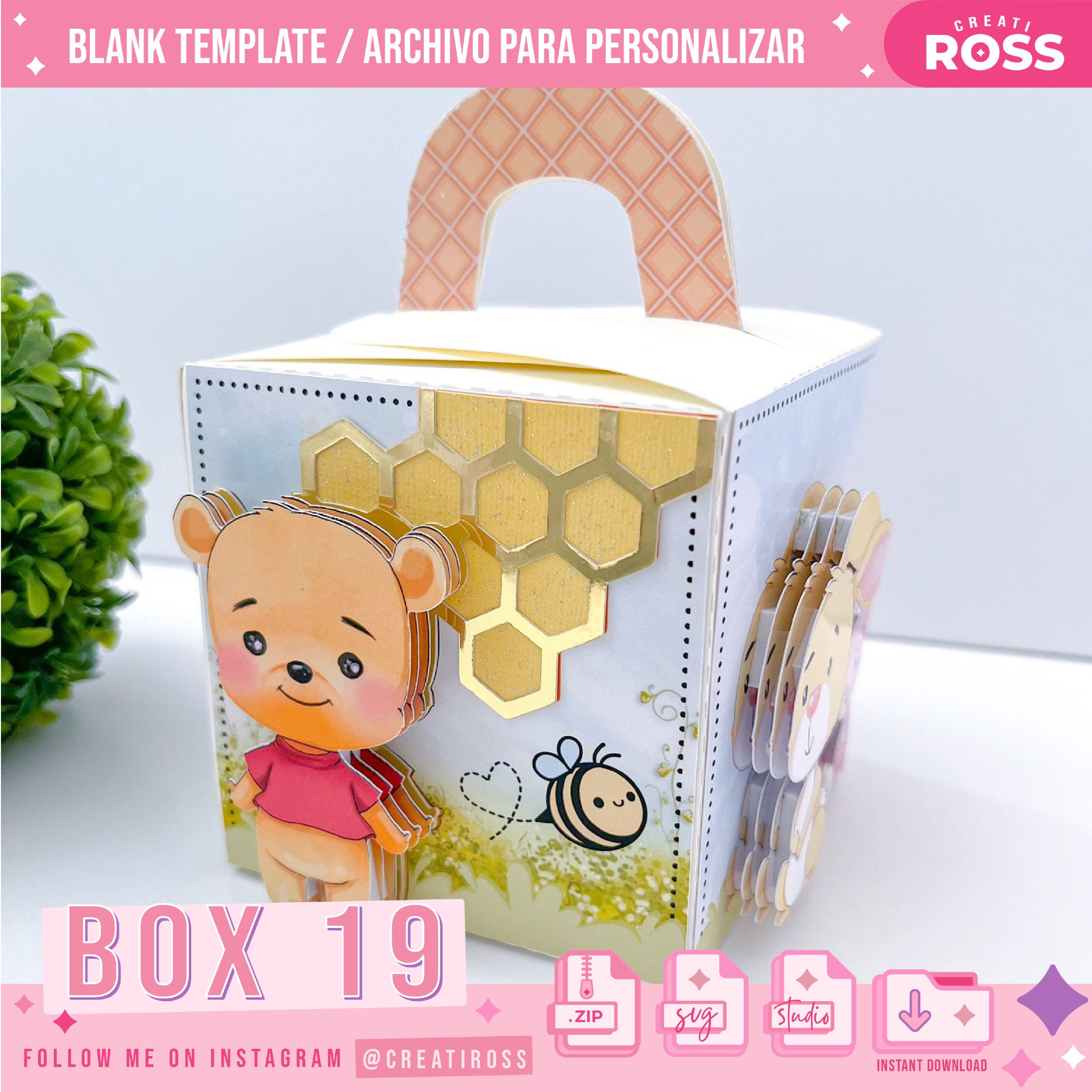 Box 19 - Activity box playdoh stamps and crayons, Coloring Box, Box ...