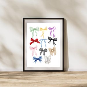 Swifty Eras Bows Poster: Taylor Album Art, DIY Printable (PNG Digital ...