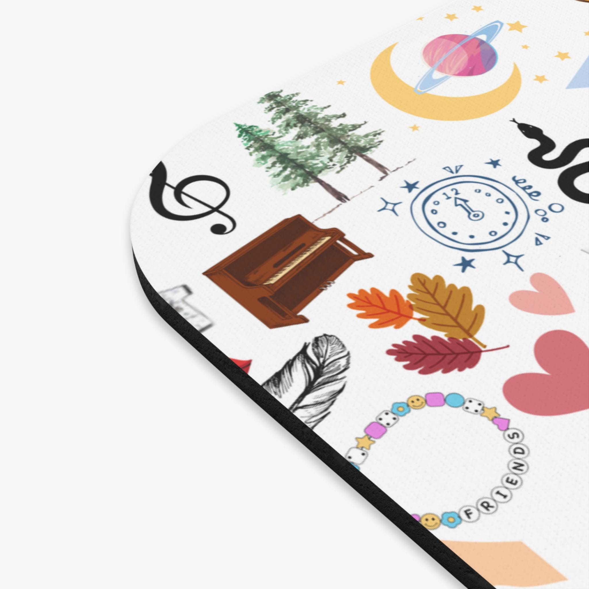 Swifty Mouse Pad Eras Icons Gift for Taylor Fan Mousepad Swifty Teens ...