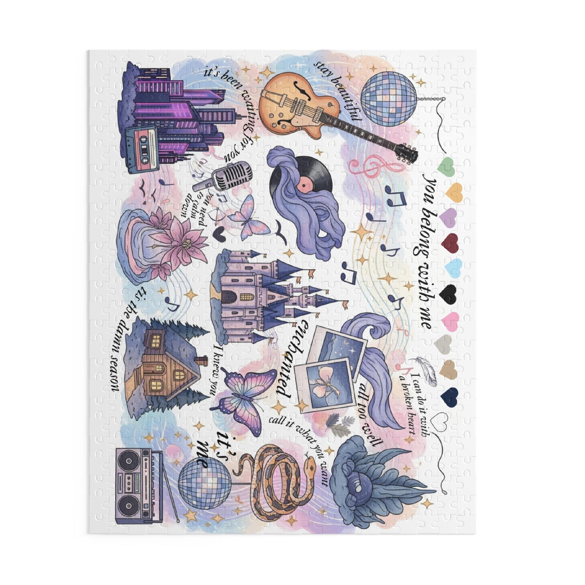 Swifty Eras Puzzle: Taylor Fan Gift, Game Night Fun - Etsy