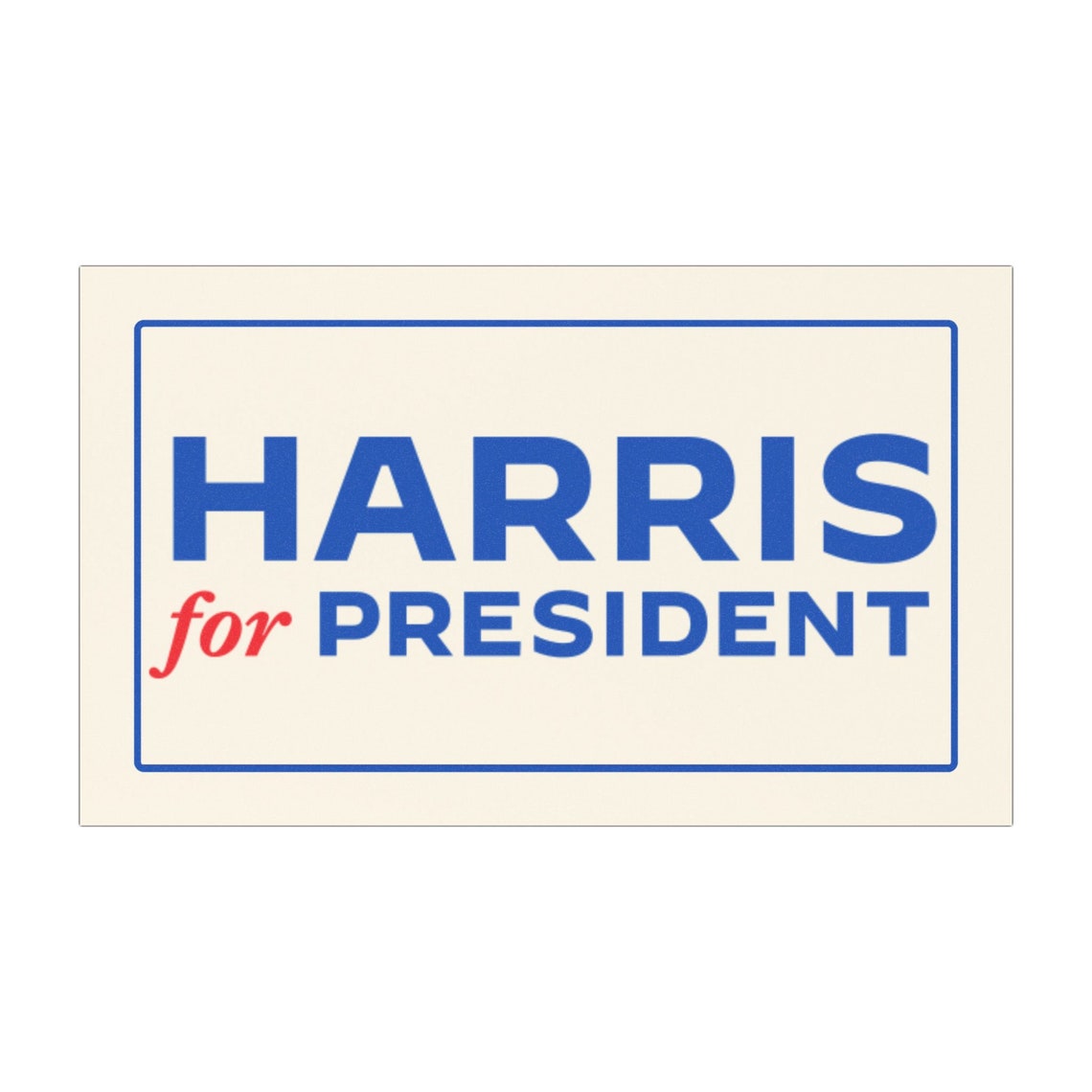 Kamala Harris Car Magnet, Bumper Sticker, Madam President 2024 for the ...