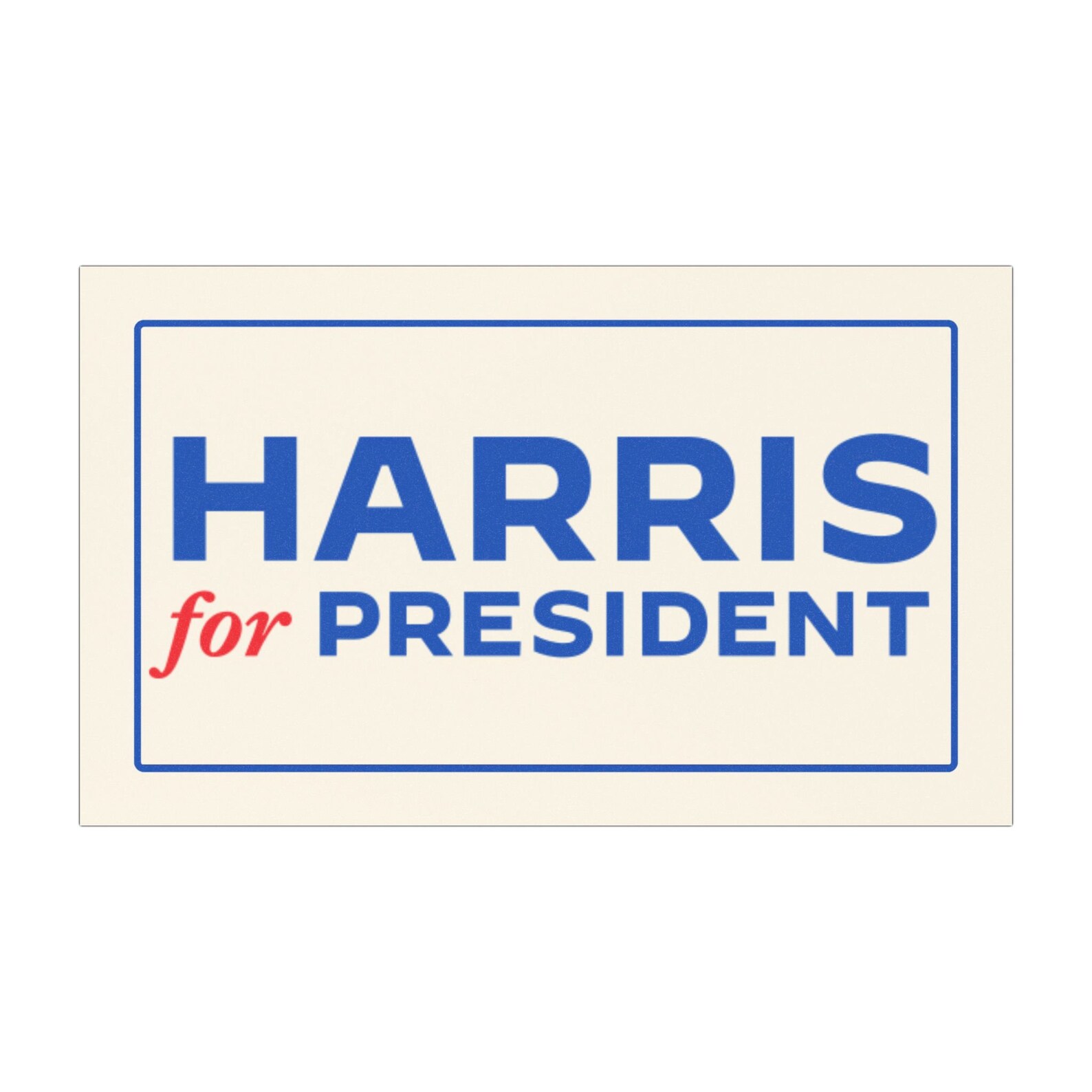 Kamala Harris Car Magnet, Bumper Sticker, Madam President 2024 for the ...