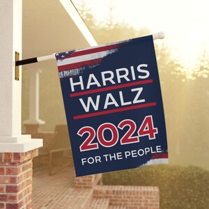Harris Walz Flag Yard Garden Kamala for the People Election 2024 Vote ...