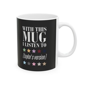 Swiftie Mug Eras Tour Coffee Cup Taylor Fan Gift for Swifty Taylors ...