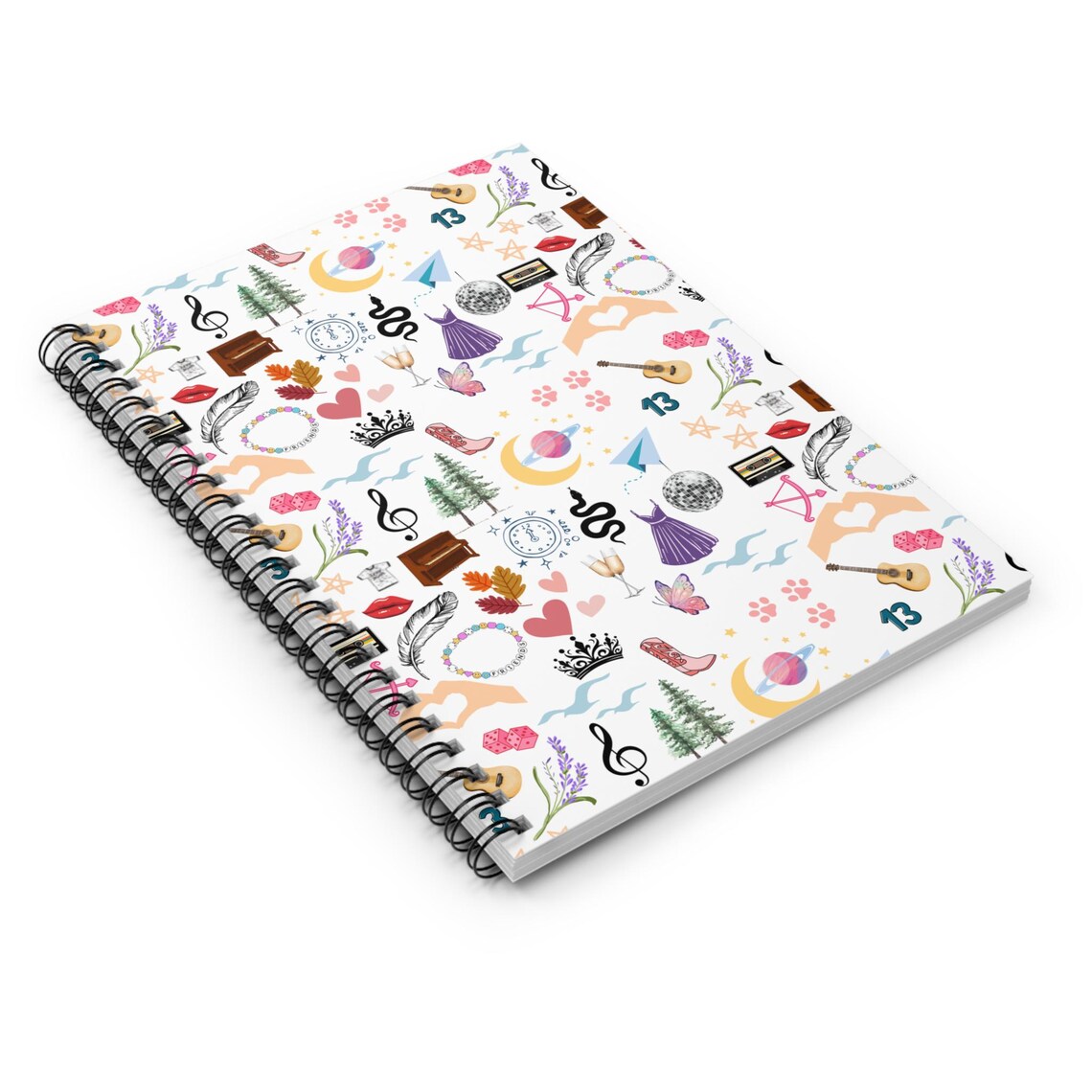 Swiftie Journal Spiral Notebook Eras Tour Inspired Swifty Stocking ...