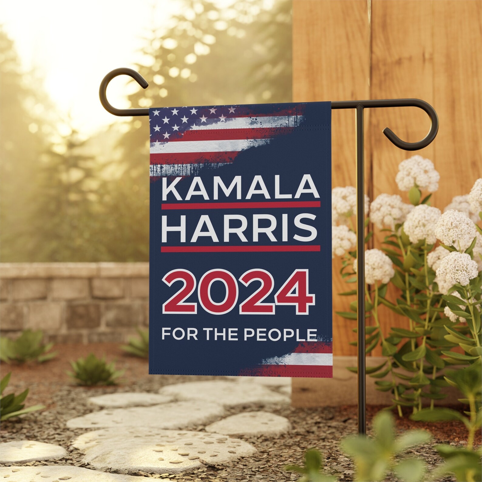 Kamala Harris Flag Forthepeople 2024, Vote Madam President, Save ...