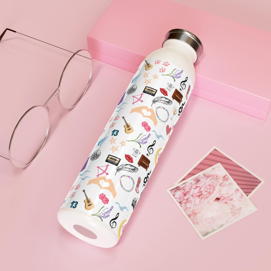 Swifty Water Bottle: Taylor Fan Gift, Eras Tour Tumbler - Etsy