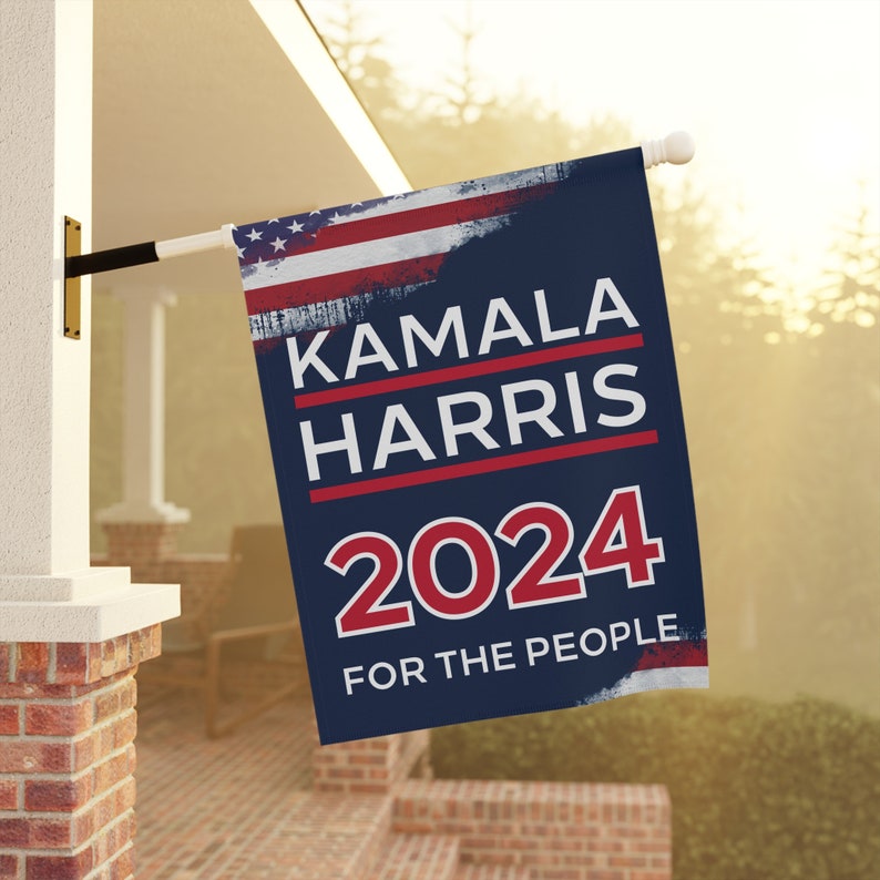 Kamala Harris Flag Forthepeople 2024, Vote Madam President, Save ...