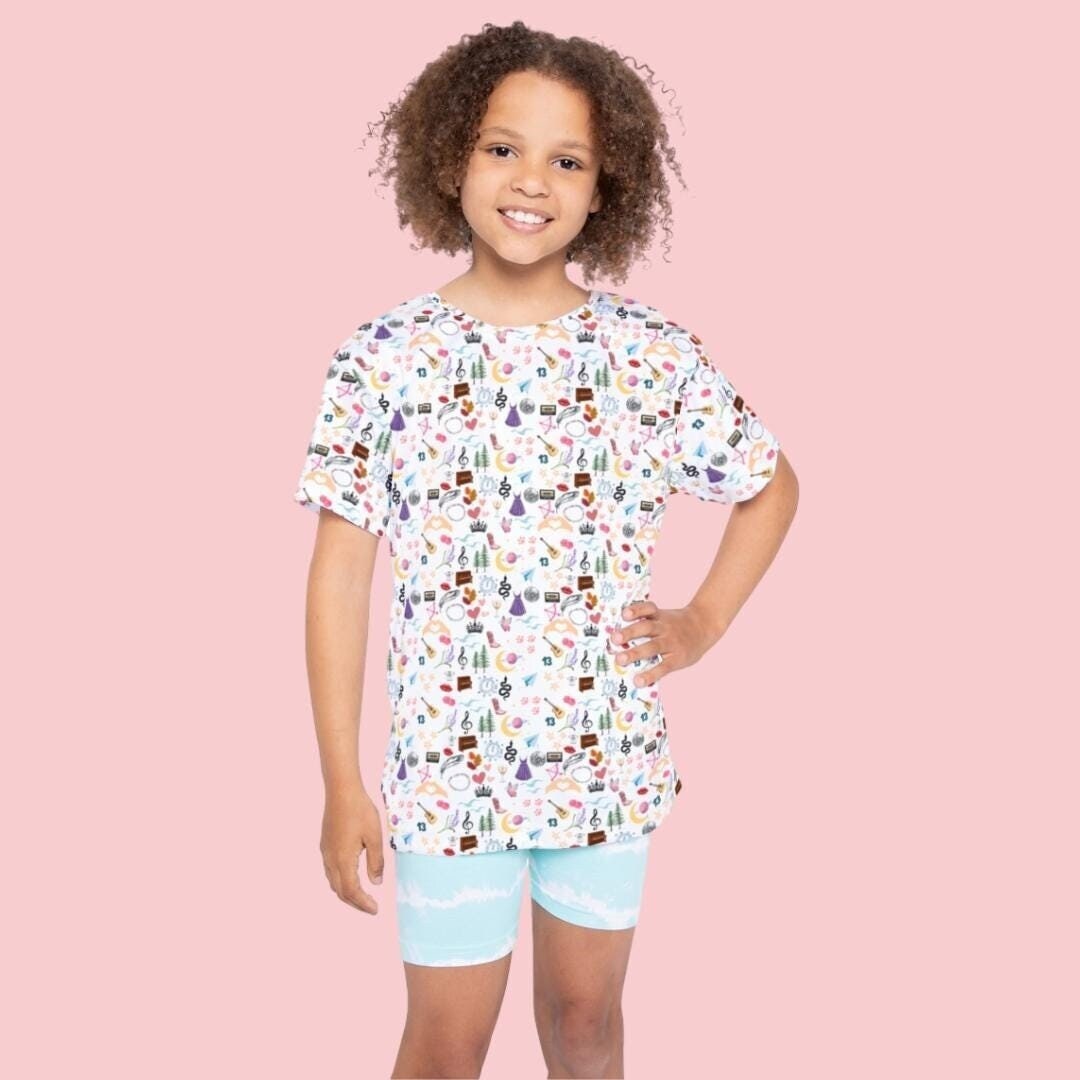 Swifty Kids Shirt Eras Little Swifty Tee Taylor Fan Kids Sports Jersey ...