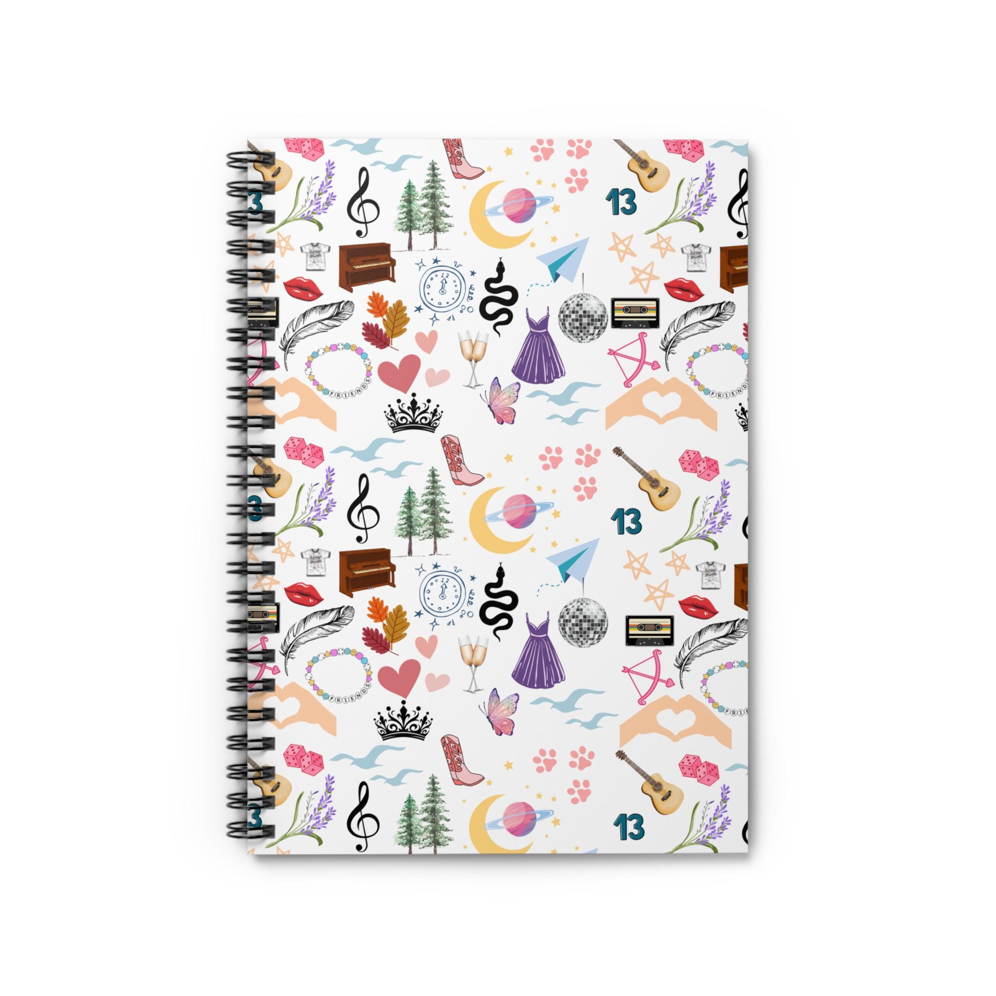 Swiftie Journal Spiral Notebook Eras Tour Inspired Swifty Stocking ...