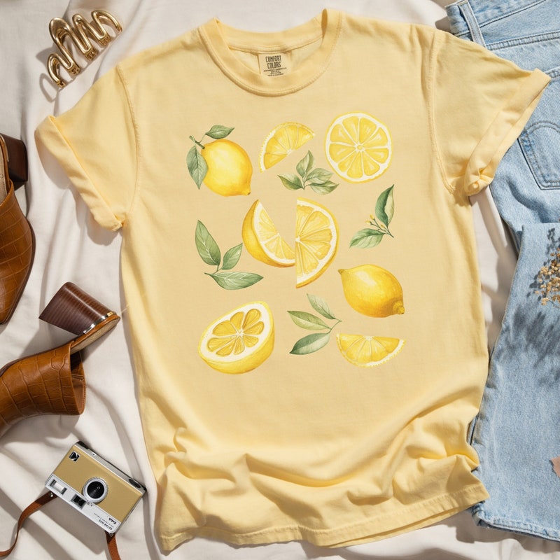 Lemon Shirt - Etsy