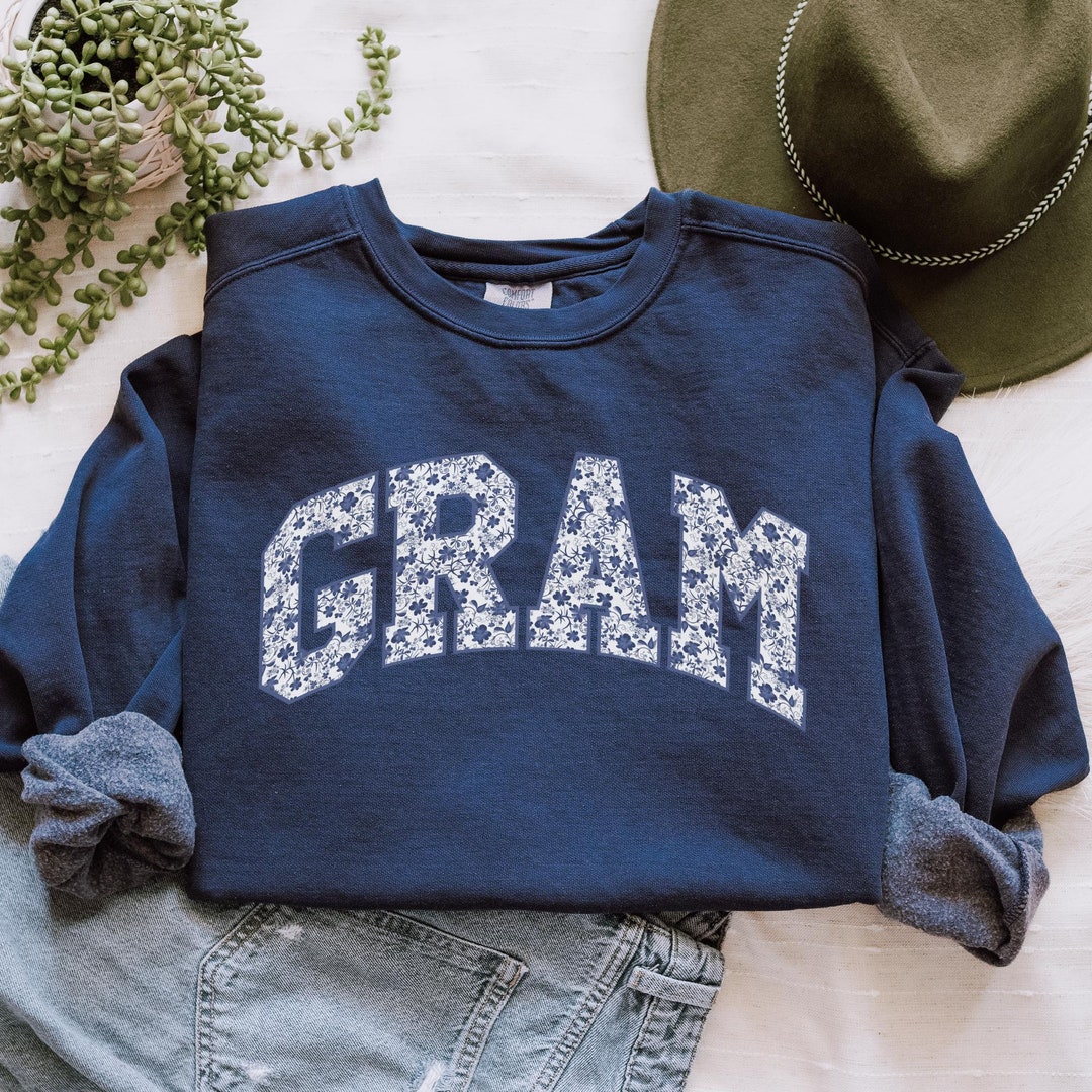 Toile Gram Sweatshirt, Comfort Colors Gram Crewneck, New Gram Sweater ...