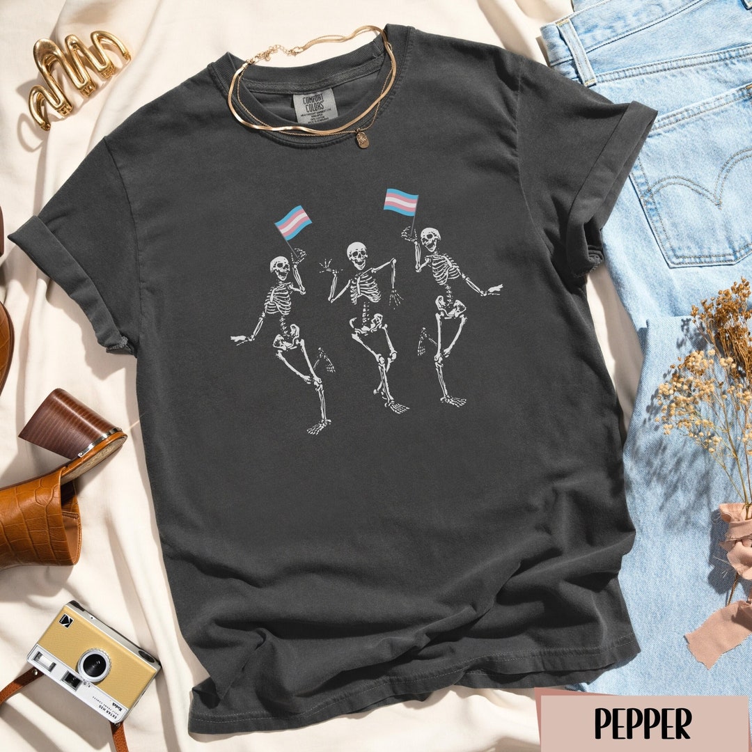 Subtle Trans Pride Shirt, Trans Comfort Colors Tshirt, Transgender ...