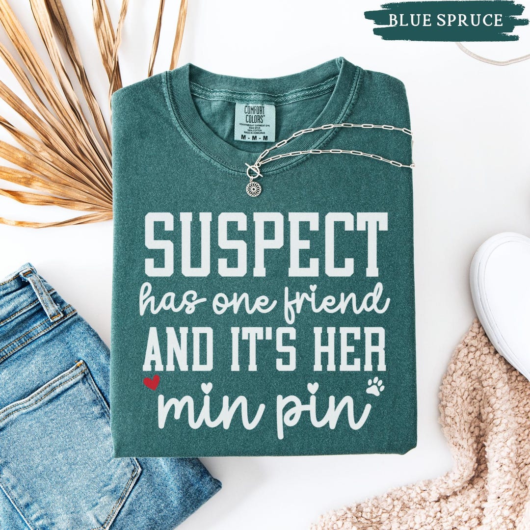 Funny Min Pin Shirt, Comfort Colors Miniature Pinscher Mom Tshirt, Min ...