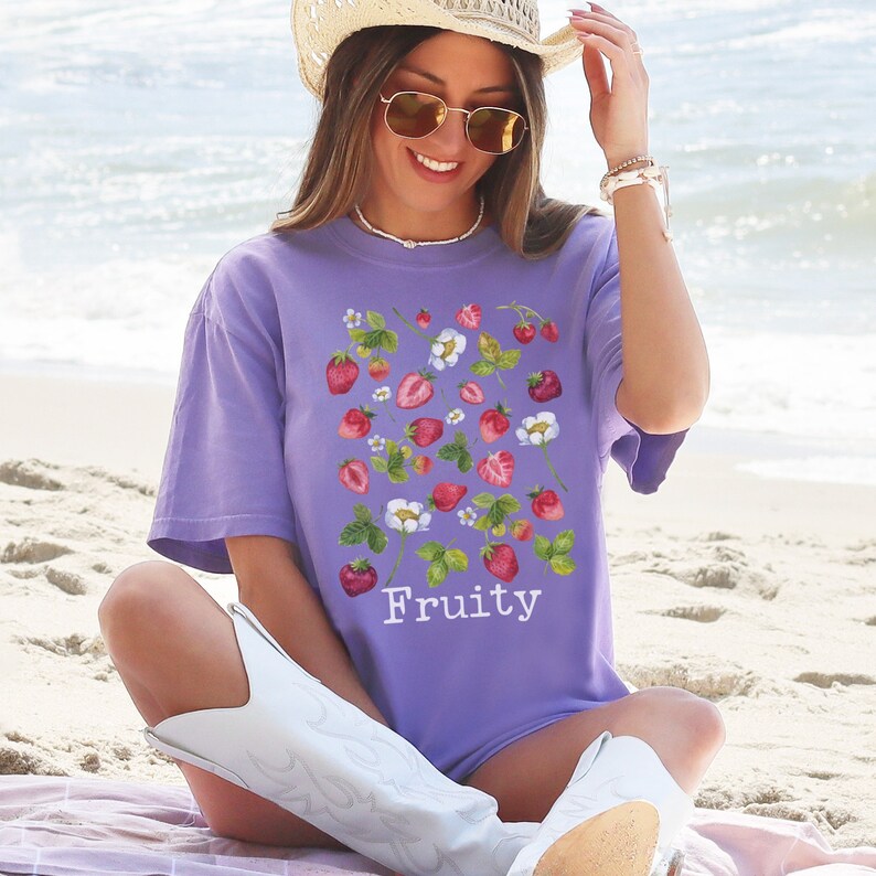 Fruity Subtle Gay LGBT Strawberry Shirt, Comfort Colors Tshirt, Subtle ...