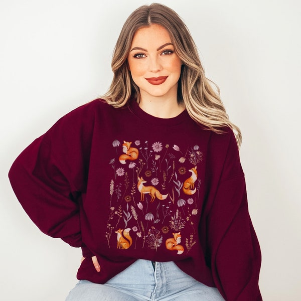 Fox Sweater - Etsy