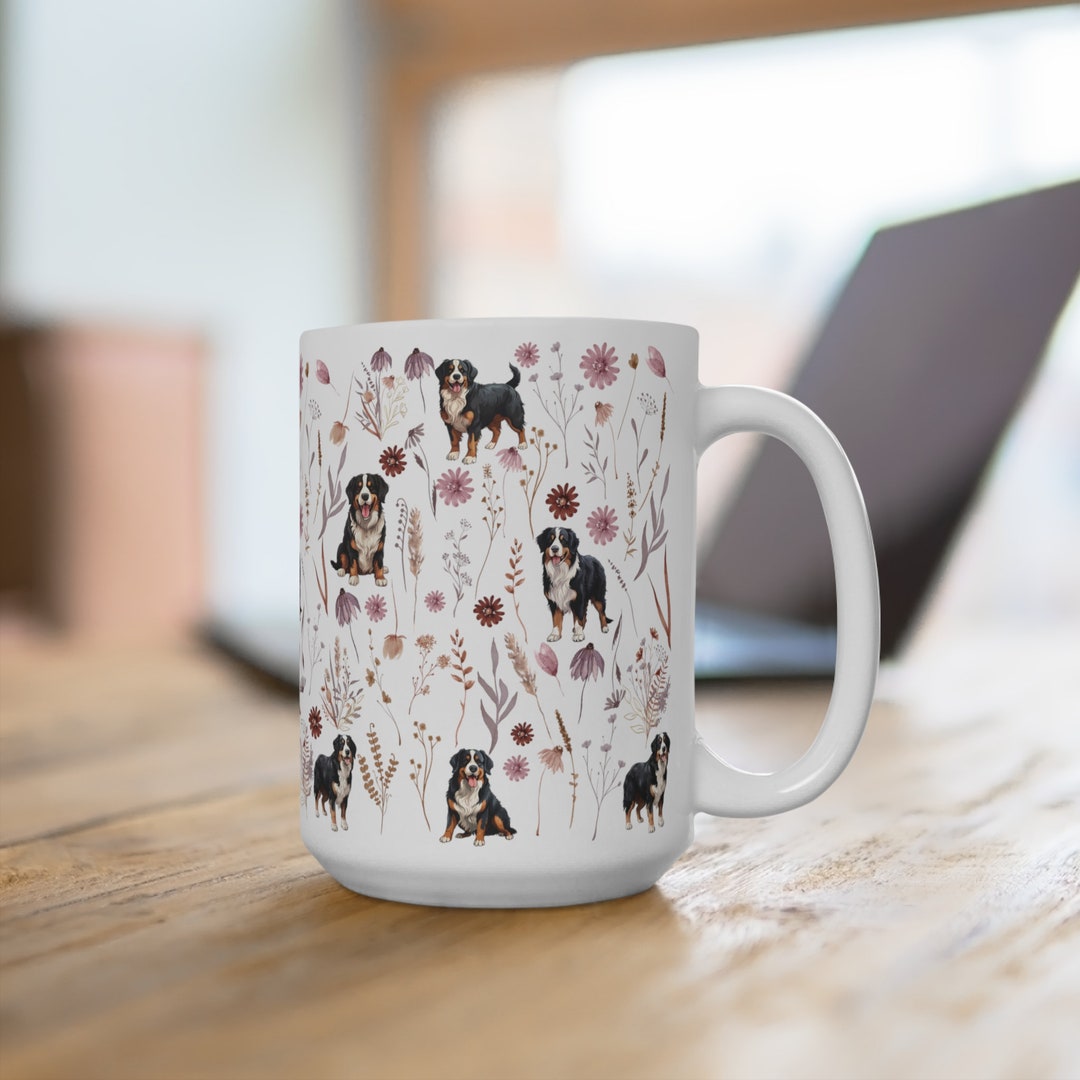 Bernese Mountain Dog Coffee Mug, Berner Mothers Day Gift, Bernie Dog ...