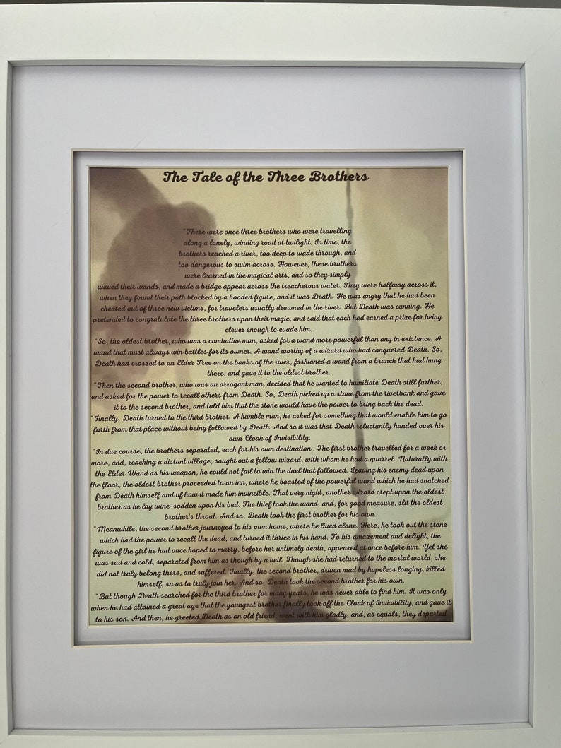 Tale of the 3 Brothers Print at Home Wall Art. Nursery, Living Room ...