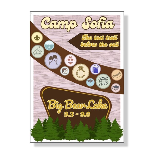 Canva Scout Template - Etsy