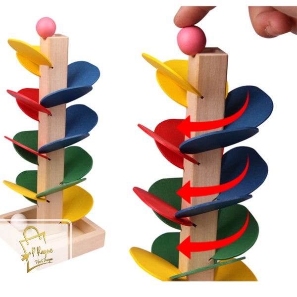 Wooden Marble Run - Etsy