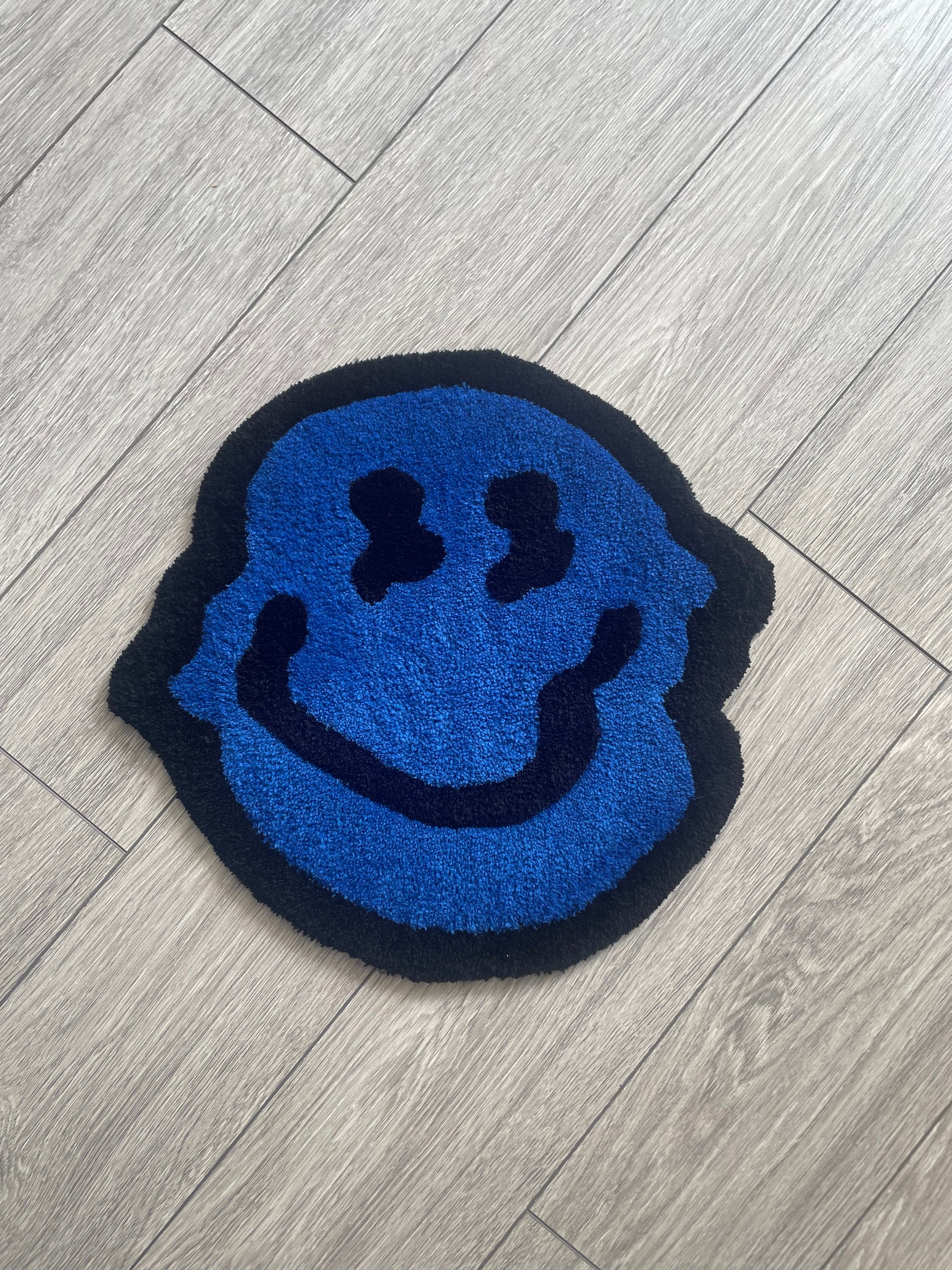 Smiley Face Rug Custom Rug Handmade Rug Tufted Rug - Etsy
