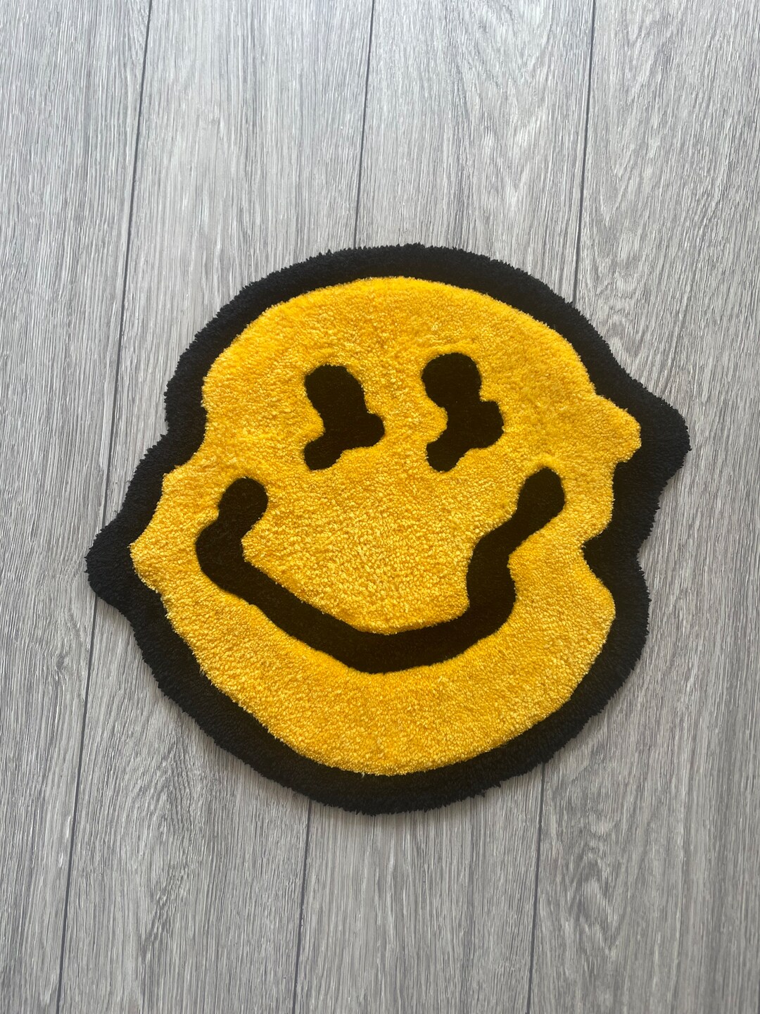 Smiley Face Rug Custom Rug Handmade Rug Tufted Rug - Etsy