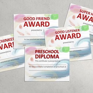 Preschool, Pre-k, Kindergarten Graduation Kit With Original Script and ...