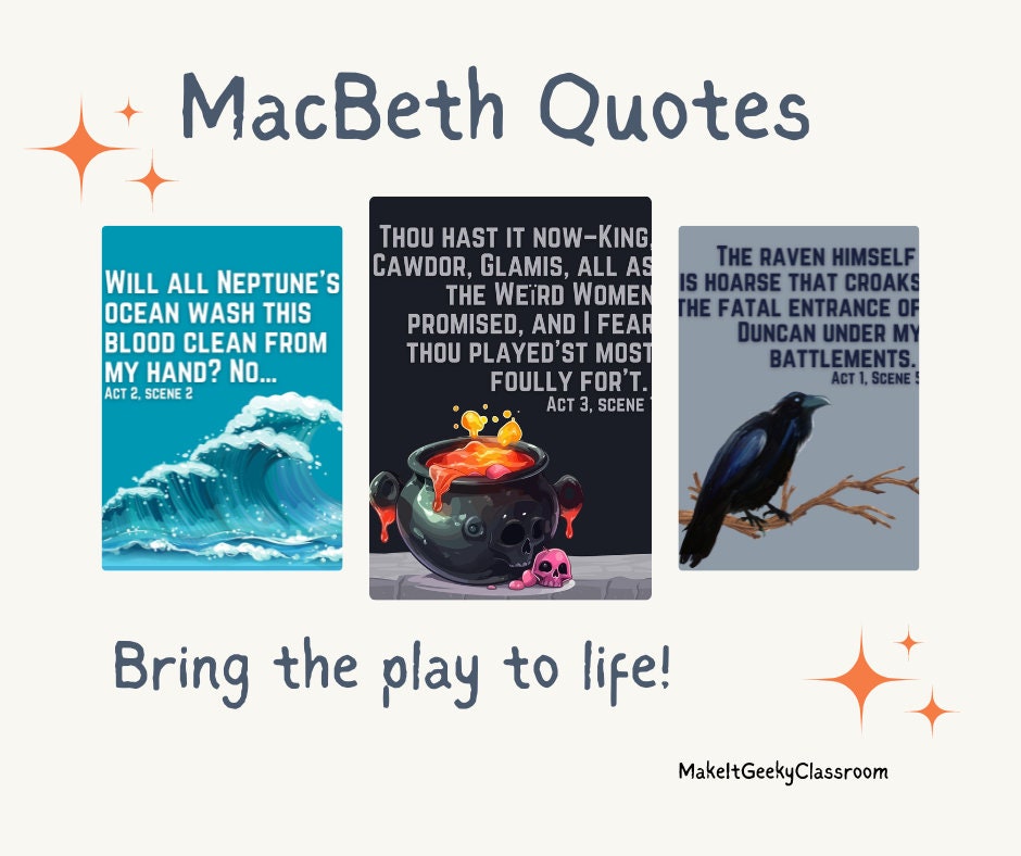 William Shakespeare's Tragedy Posters; English Teacher Classroom; Ela ...