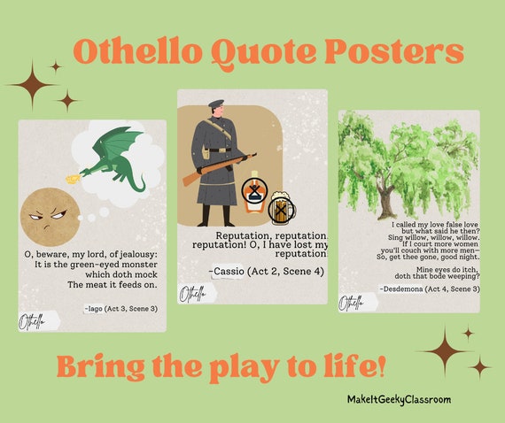 Othello Hero Quotes Othello – Hopkinton High School English