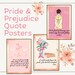 Pride & Prejudice Poster Pride and Prejudice Character Chart Jane ...