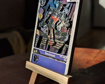 Veedramon digimon 3D Trading Card - Etsy