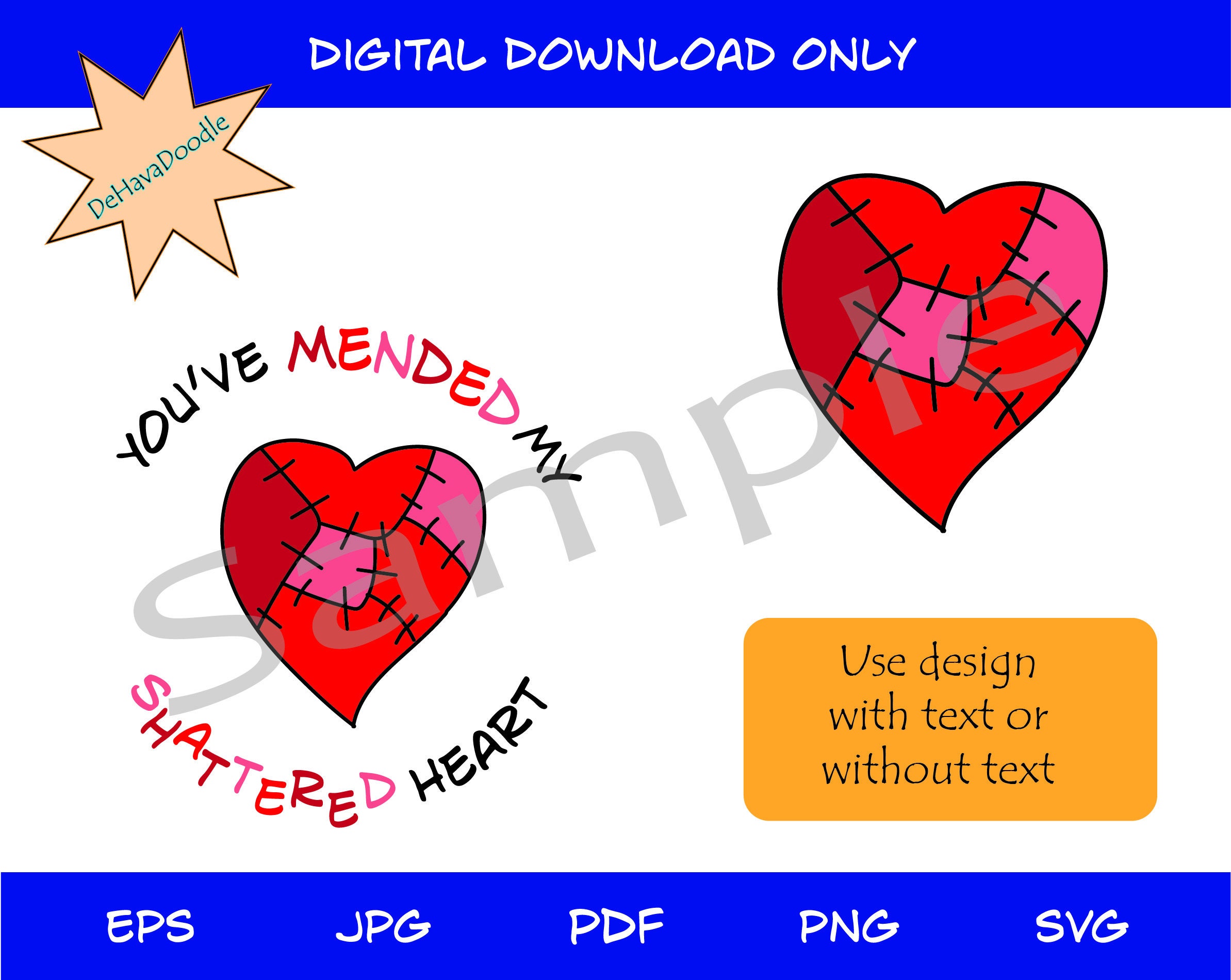 Mended Heart Clip Art