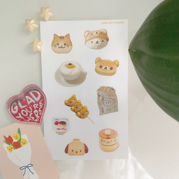 Kawaii Korean Stickers - Etsy