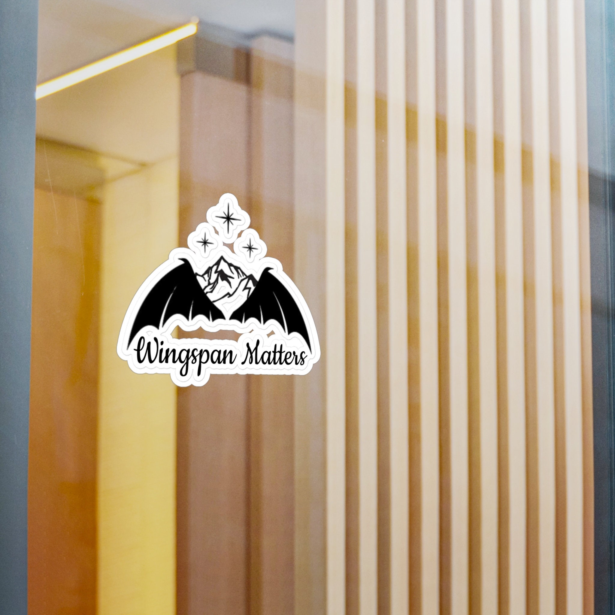 Wingspan Matters Decal, ACOTAR Decal, Illyrian Wings, Sarah J Maas, A ...