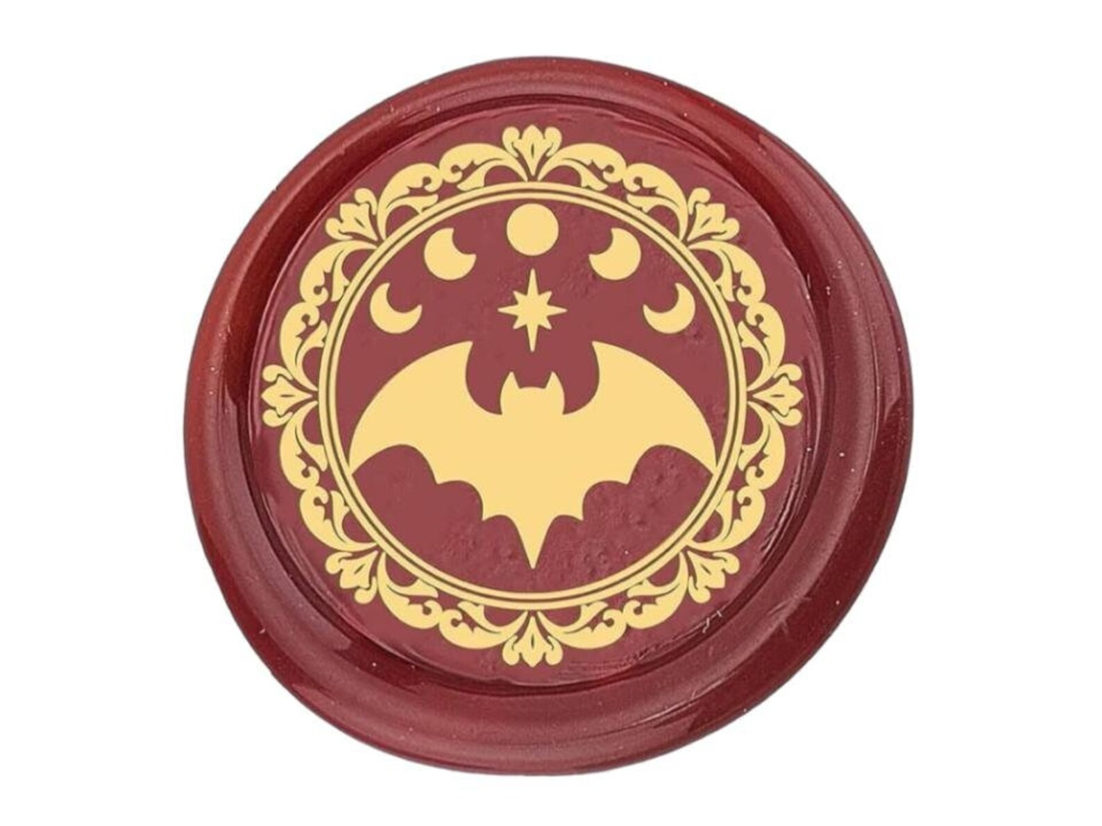 Bat Boys & Moon Phases ACOTAR Wax Seals ~ Peel and Stick ~ Wedding ...