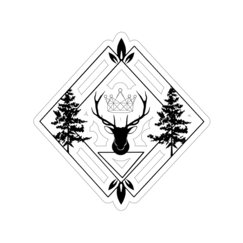 Throne of Glass Sticker, TOG, TOG Royal Stag, Sarah J Maas - Etsy