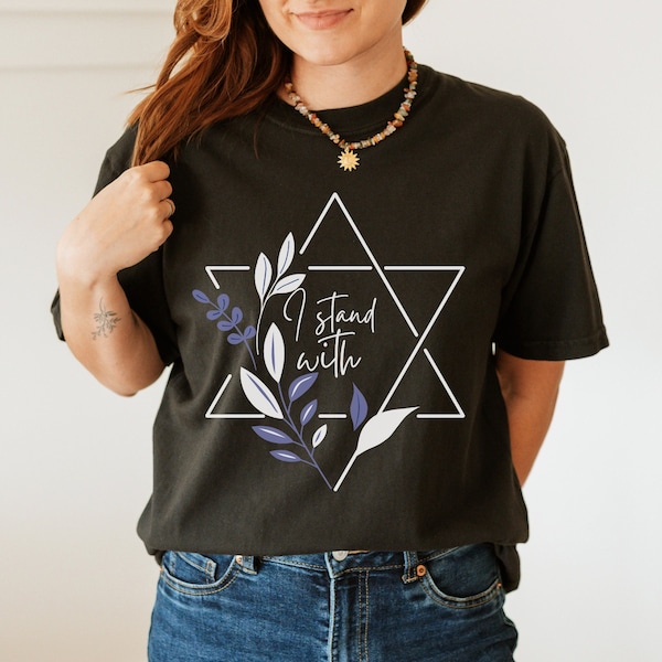 I Stand With Israel Shirt - Etsy