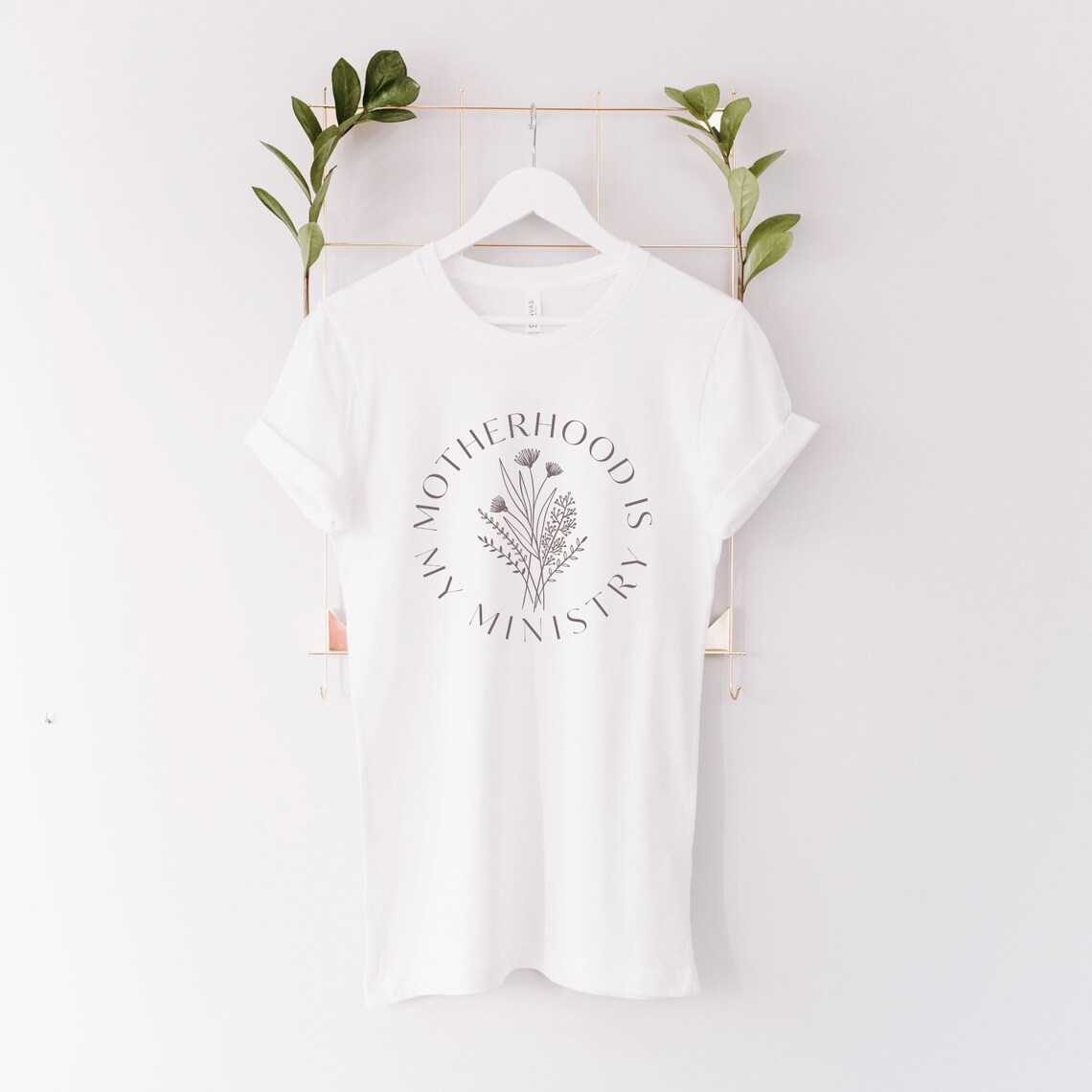 Motherhood is My Ministry SAHM Shirt Tradwife Tee Shirt - Etsy