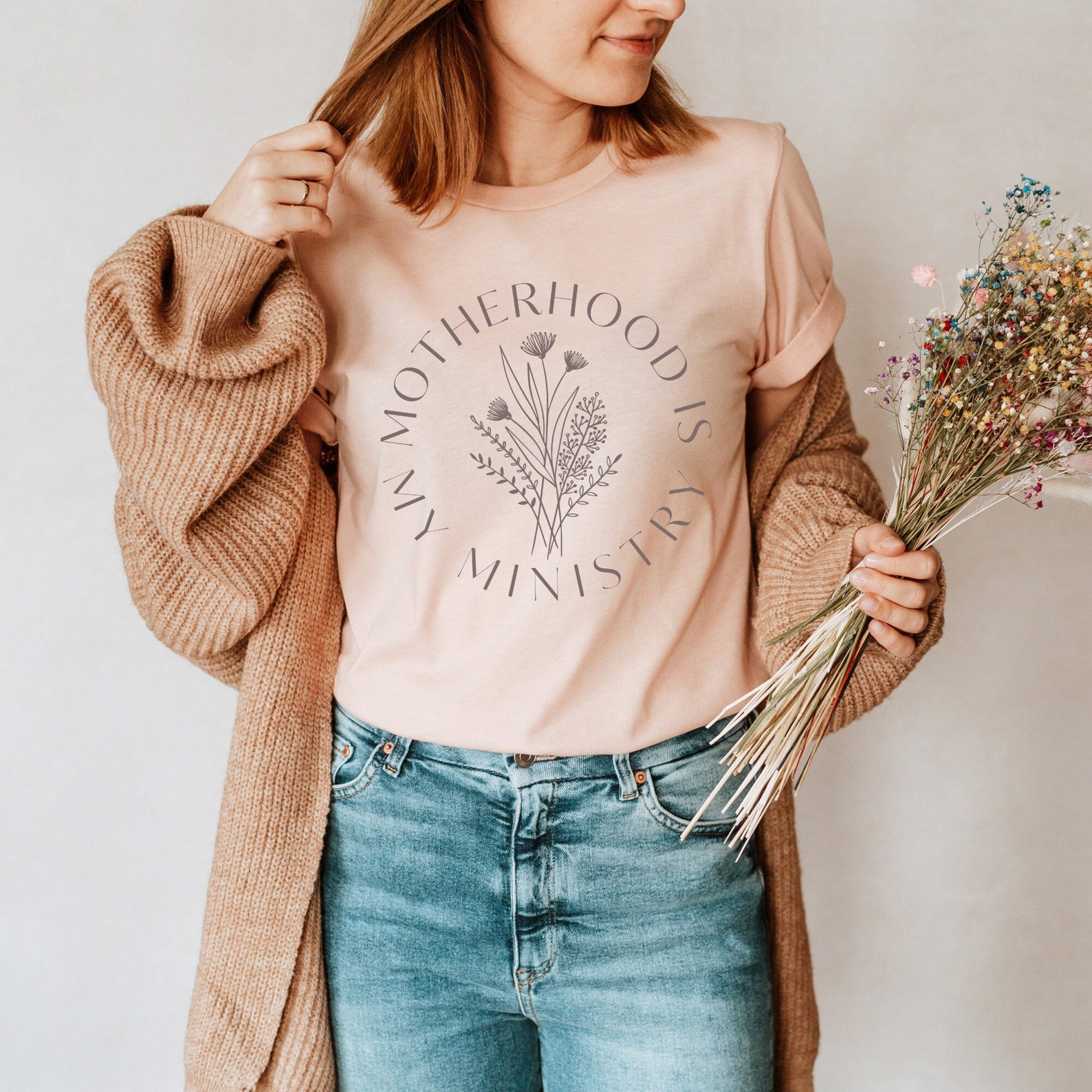 Motherhood is My Ministry SAHM Shirt Tradwife Tee Shirt - Etsy