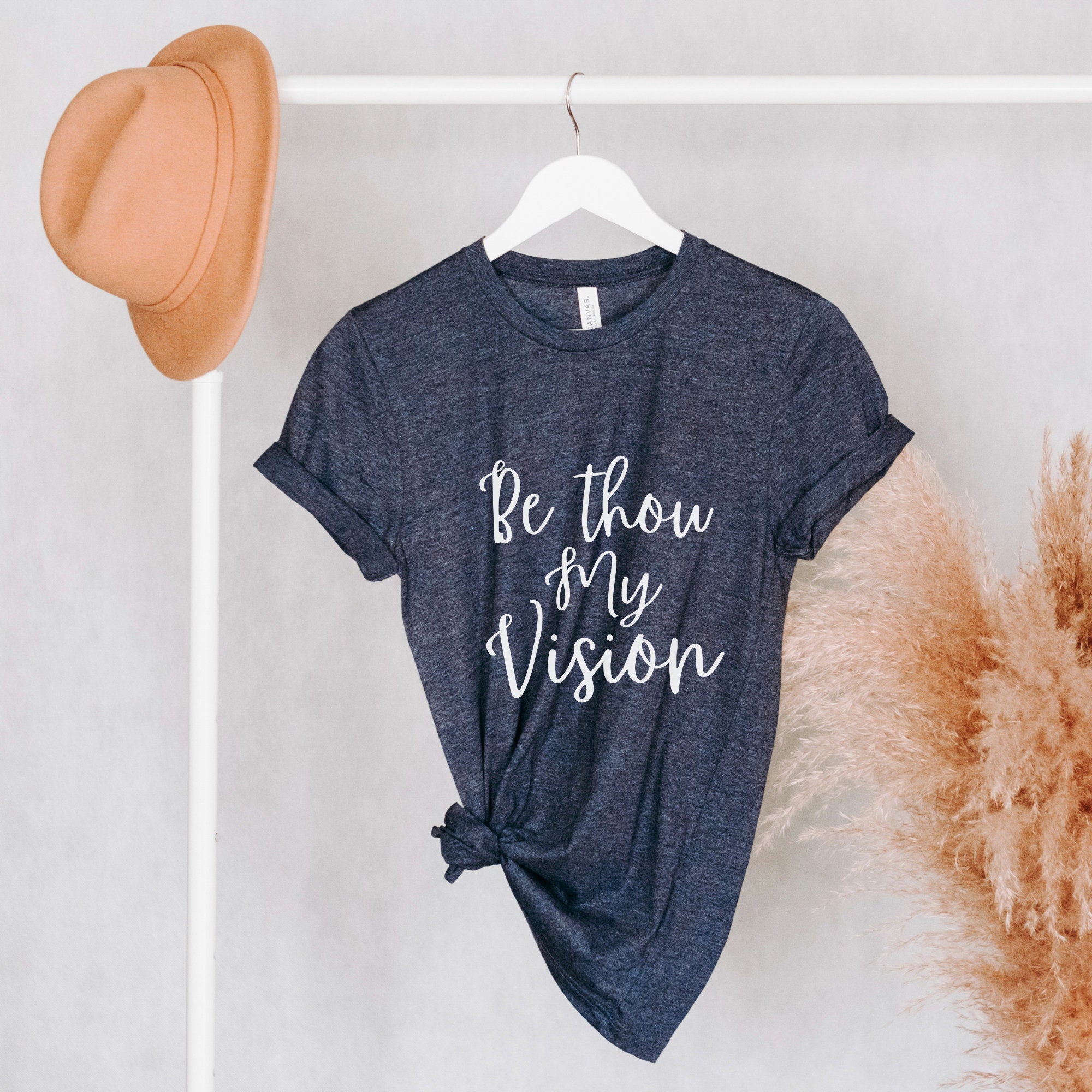 Be Thou My Vision Tee Shirt, Hymn Art T-shirt, Christian Women's ...