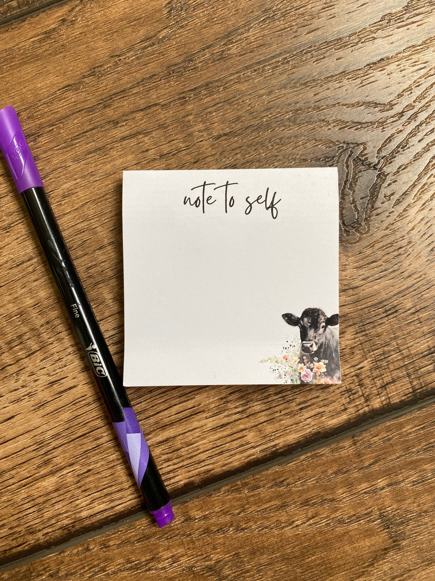 Cow Sticky Notes - Etsy